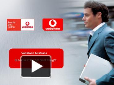 Vodafone Corporate Template presentation | free to view