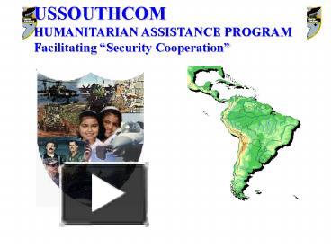 HUMANITARIAN ASSISTANCE PROGRAM HAP presentation | free to view