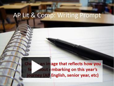 AP Lit presentation | free to view