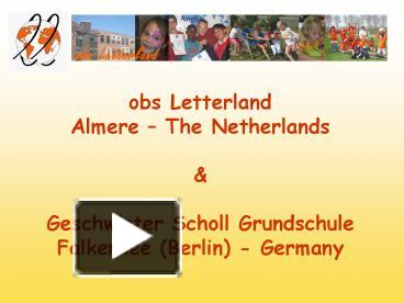 obs Letterland presentation | free to view