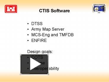 CTIS Software presentation | free to view
