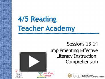45 Reading presentation | free to view