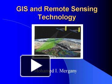 GIS and Remote Sensing Technology presentation | free to view
