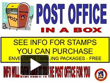 POST OFFICE presentation | free to download