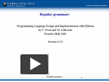 Programming Language Design and Implementation (4th Edition) presentation | free to download