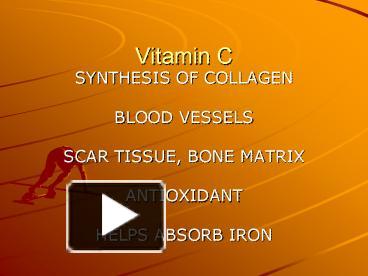 Vitamin C presentation | free to view