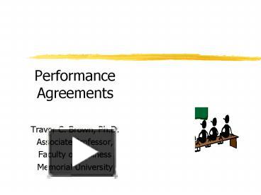 Performance Agreements presentation | free to view