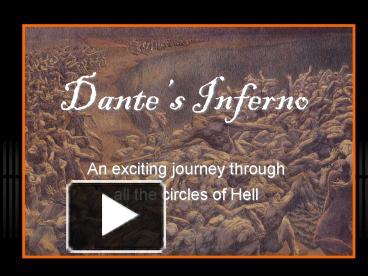Dante presentation | free to view