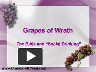 PPT – Grapes of Wrath PowerPoint presentation | free to view - id ...