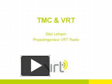 PPT – TMC PowerPoint presentation | free to view - id: 177392-ZDc1Z