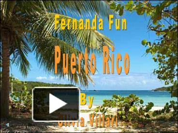 Puerto Rico presentation | free to view