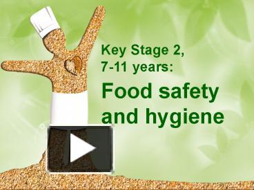 Food safety presentation | free to view