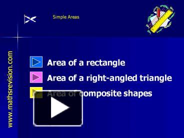 Area of a rectangle presentation | free to view