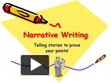 Narrative Writing presentation | free to view