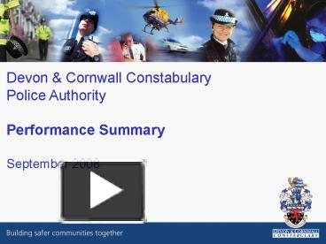 Devon presentation | free to view