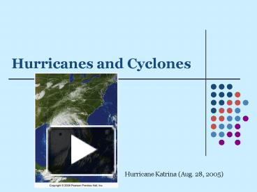 PPT – Hurricanes and Cyclones PowerPoint presentation | free to view ...