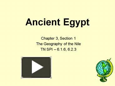 PPT – Ancient Egypt PowerPoint presentation | free to view - id: 19cfb ...