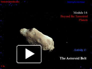 The Asteroid Belt presentation | free to download