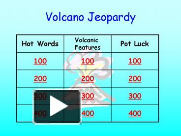 Volcano Jeopardy presentation | free to view