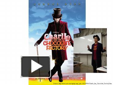Charlie and the Chocolate Factory presentation | free to view