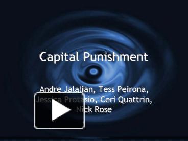 PPT – Capital Punishment PowerPoint presentation | free to view - id ...