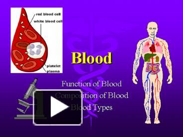 PPT – Vital function of the blood PowerPoint presentation | free to ...
