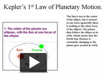 Kepler presentation | free to view