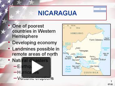 NICARAGUA presentation | free to view