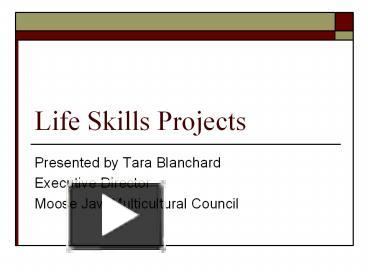 Life Skills Projects presentation | free to download