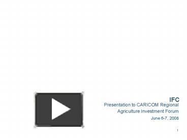 IFC presentation | free to view