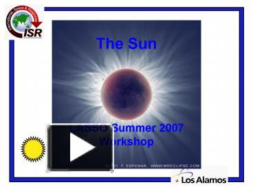 PPT – The Sun PowerPoint presentation | free to view - id: 1badc1-ZDc1Z