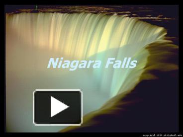 Niagara Falls presentation | free to view