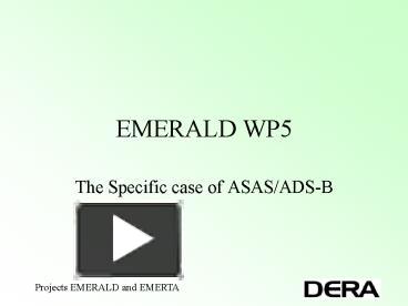 PPT – EMERALD WP5 PowerPoint presentation | free to download - id: 1be197-ZDc1Z