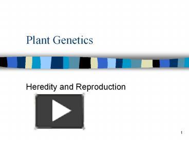 Plant Genetics presentation | free to download