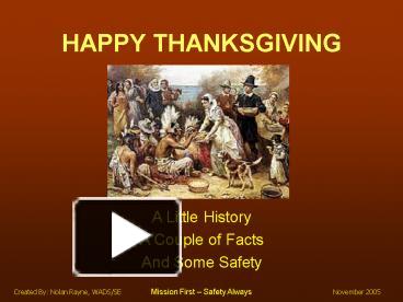 HAPPY THANKSGIVING presentation | free to view