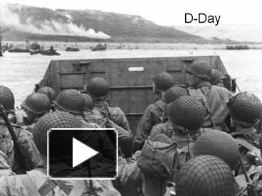 D-Day presentation | free to view