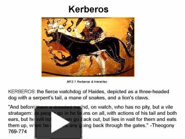 PPT – Kerberos PowerPoint presentation | free to view - id: 1cbf8-MTFjO