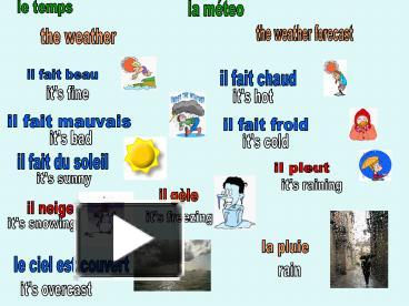 PPT – le temps PowerPoint presentation | free to view - id: 1cecb5-ZDc1Z