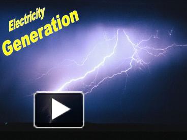Electricity presentation | free to view