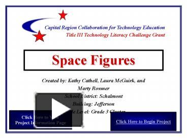 PPT – Space Figures PowerPoint presentation | free to view - id: 1d6fe9 ...