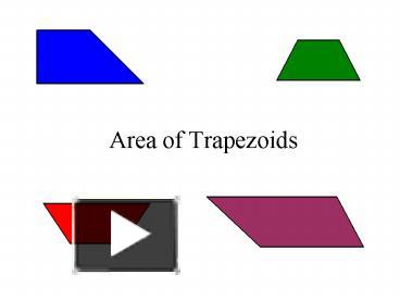 Area of Trapezoids presentation | free to view