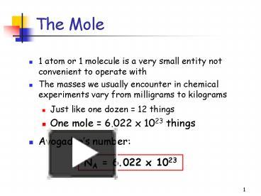 PPT – The Mole PowerPoint presentation | free to download - id: 1d900b ...