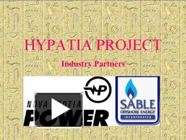 PPT – HYPATIA PROJECT PowerPoint presentation | free to view - id: 1dd072-ZDc1Z