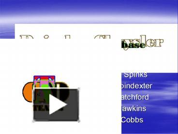 Darryl J. Spinks presentation | free to view