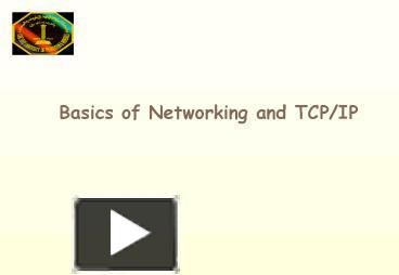 PPT – Basics of Networking and TCPIP PowerPoint presentation | free to ...