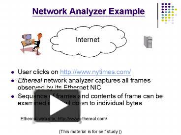 PPT – Network Analyzer Example PowerPoint presentation | free to view - id: 1ebbff-ZDc1Z