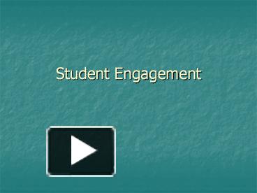 PPT – Student Engagement PowerPoint presentation | free to download ...