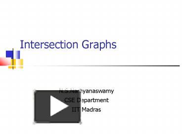 Intersection Graphs presentation | free to view