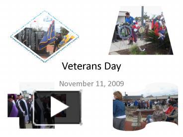 PPT – Veterans Day PowerPoint presentation | free to view - id: 1f1685 ...