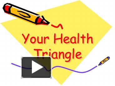 Your Health Triangle presentation | free to view